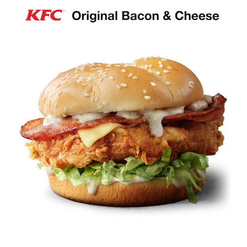 KFC Burger Original Bacon and Cheese – Ruben Meerman