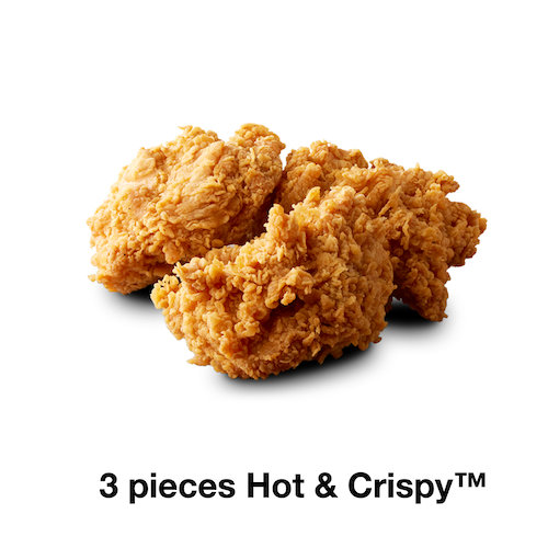 KFC Hot and Crispy 3 pieces – Ruben Meerman